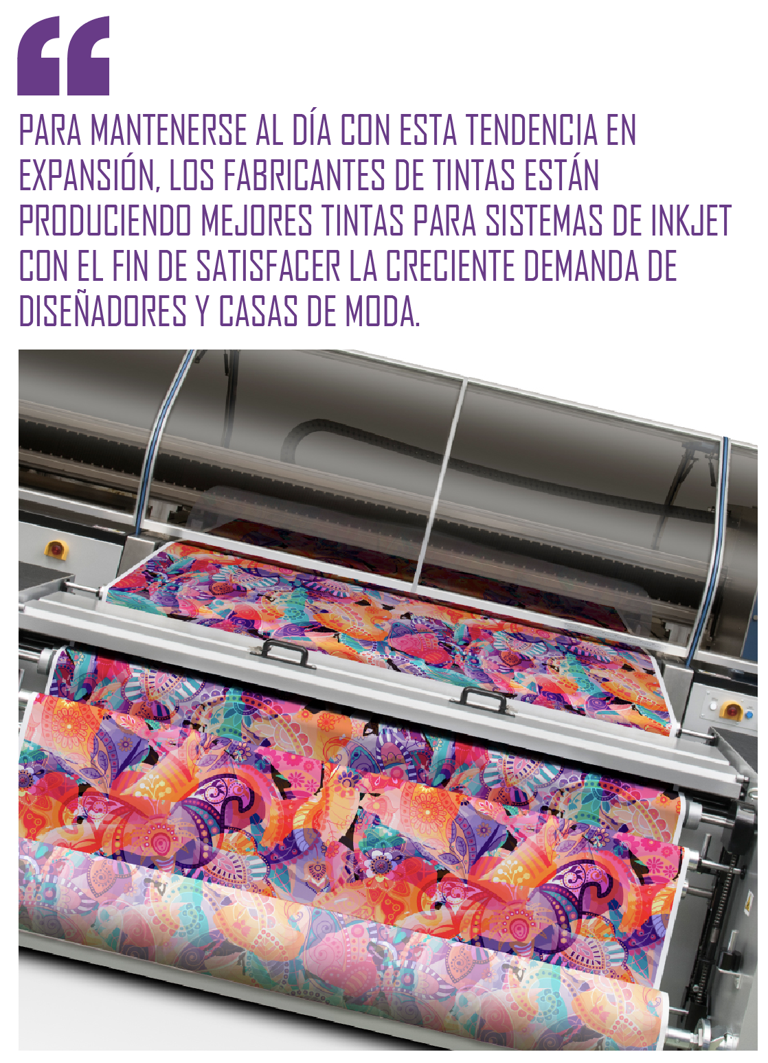 Impresión textil más allá de la sublimación - Visión Digital