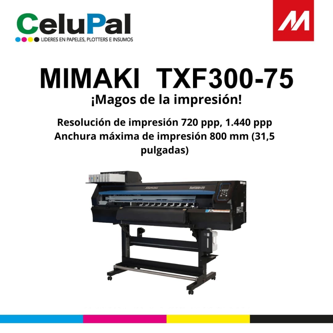 ¡Descubre la nueva era de la impresión con la TxF300-75 equipo DTF de ...
